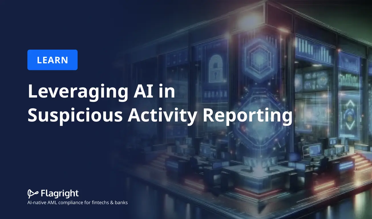 Leveraging AI in Suspicious Activity Reporting